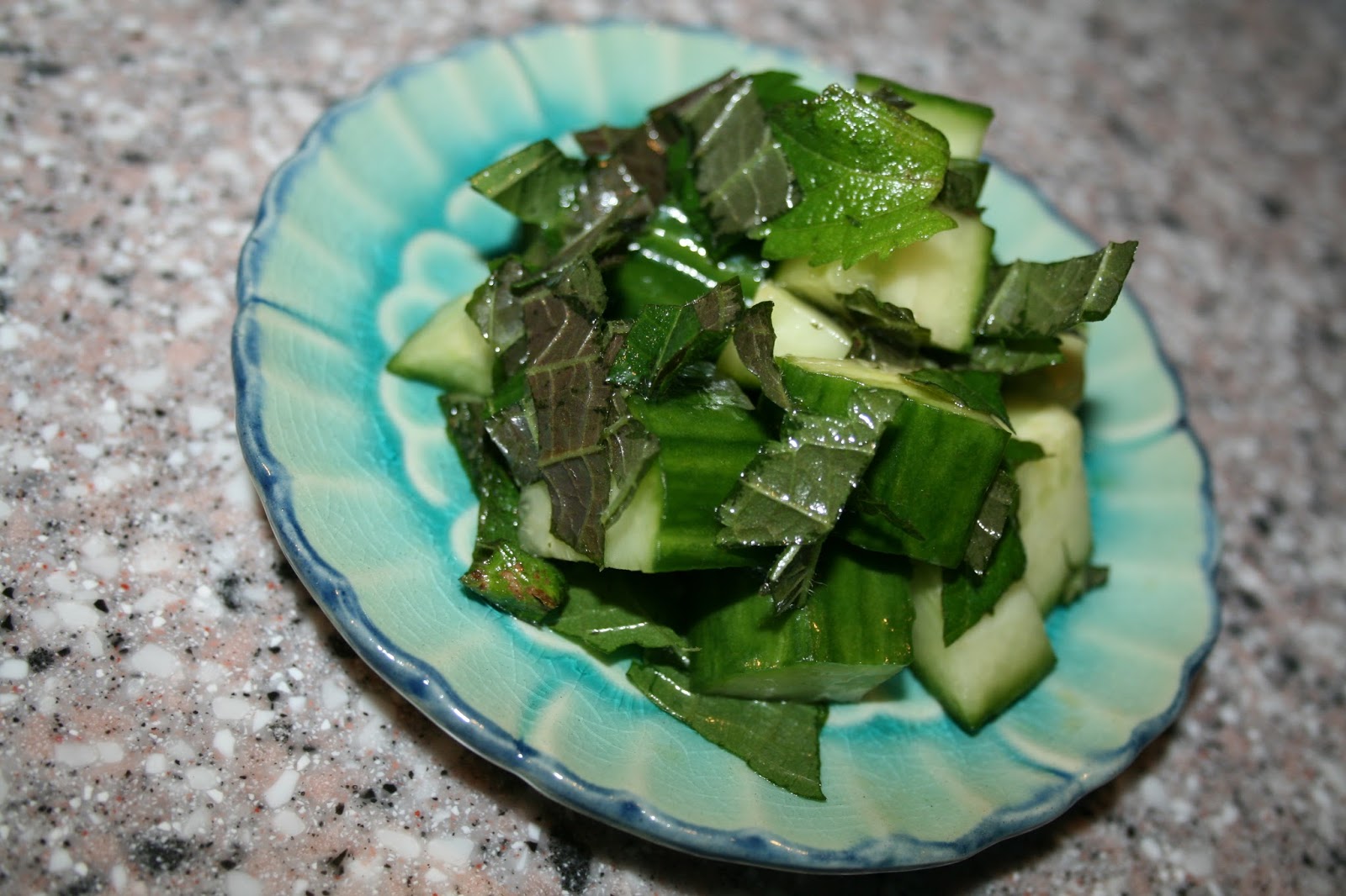 Cucumber Shiso Salad – Dear Juneberry…